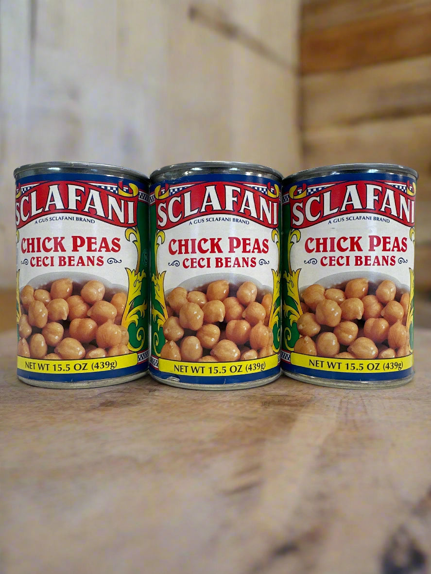 Sclafani Chick Peas “Ceci Beans” 10oz 3pk – LC Cash & Carry